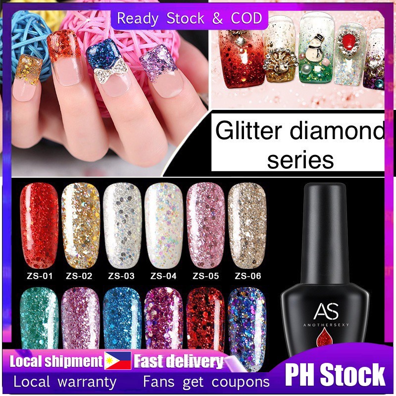 Reflective gel nail polish pattern flash nail gel laser spring color ...