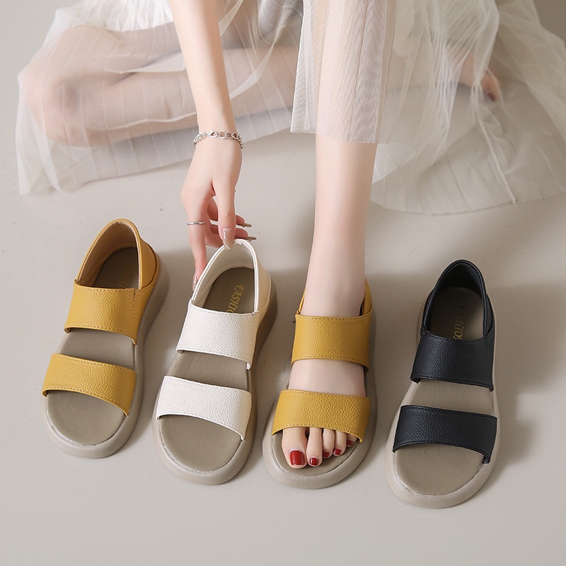 Fairy Style Flat Soft Sole Maternity Shoes European American Mom Two ...