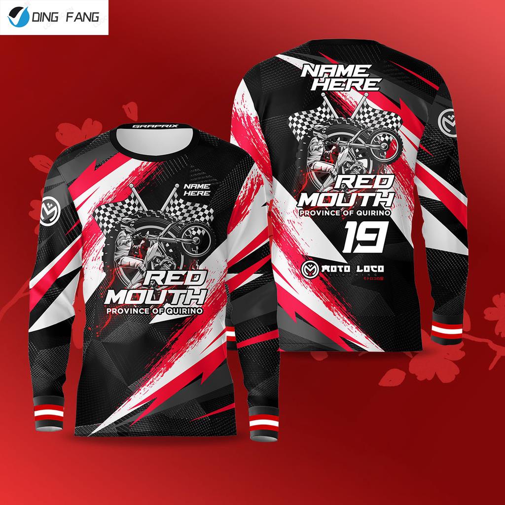 Moto Loco Riders Long Sleeves Sublimation | Shopee Philippines