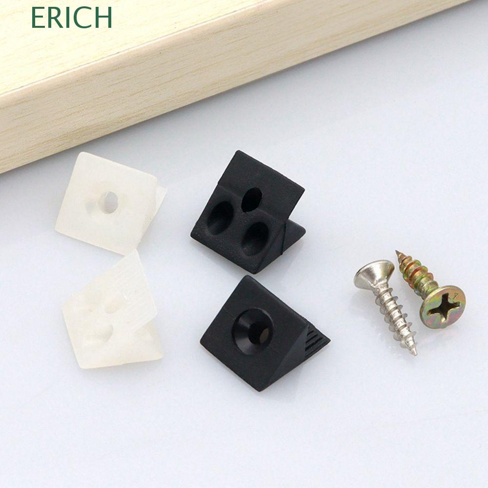 ERICH Plastic Corner Brackets Furniture Mending Bracket Block Corner ...