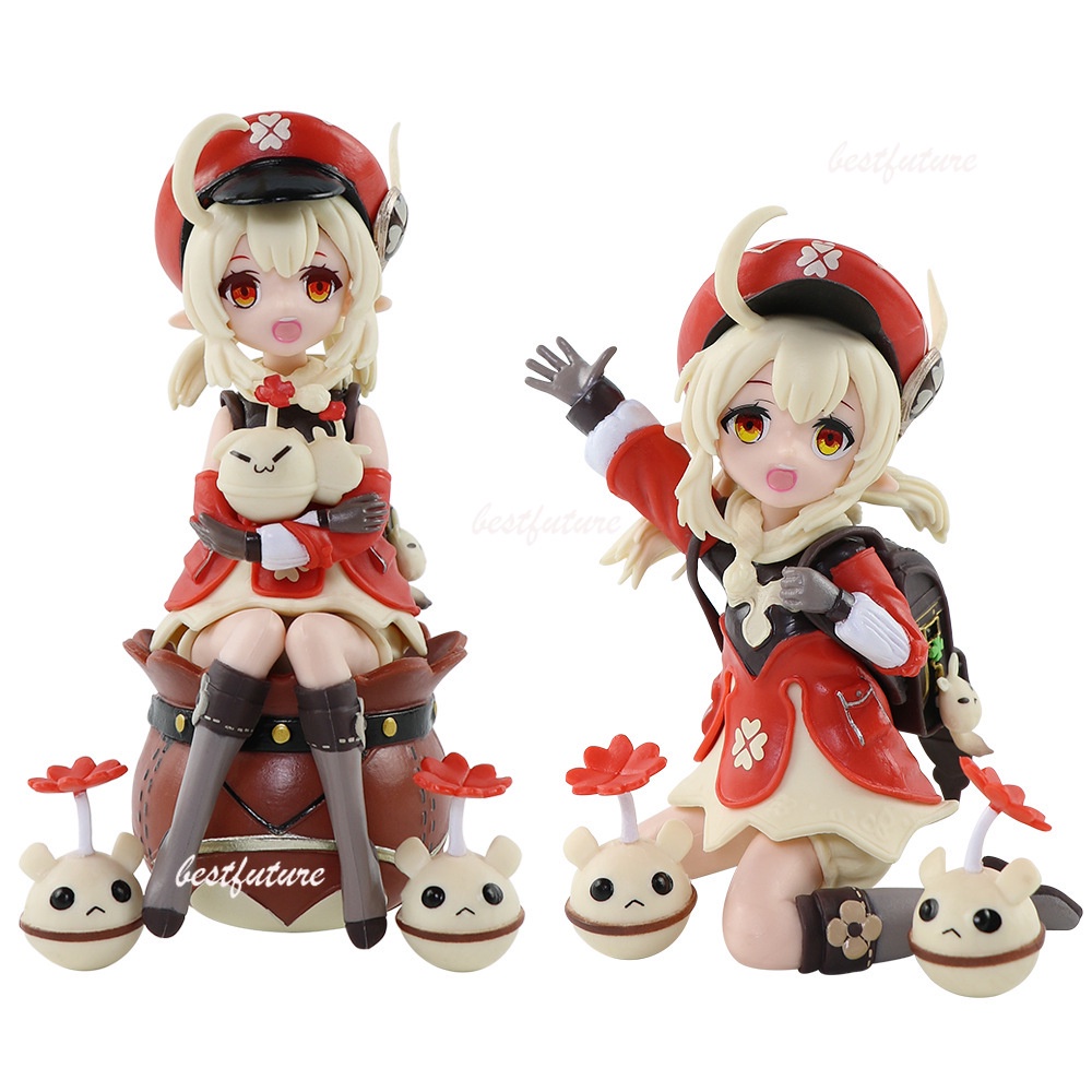 Anime Genshin Impact Klee action Figure Collectible Figurine Model Doll ...