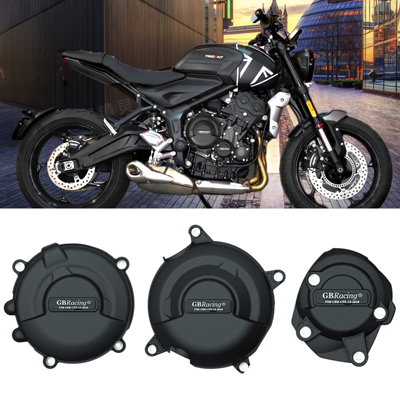 Engine Cover Protector For Trident 660 2021-2022 Tiger Sport 660 2022 ...