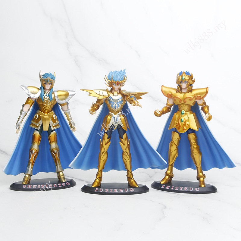 Saint Seiya Gold Saint Aquarius Cancer Leo Capricorn Aries Anime ...