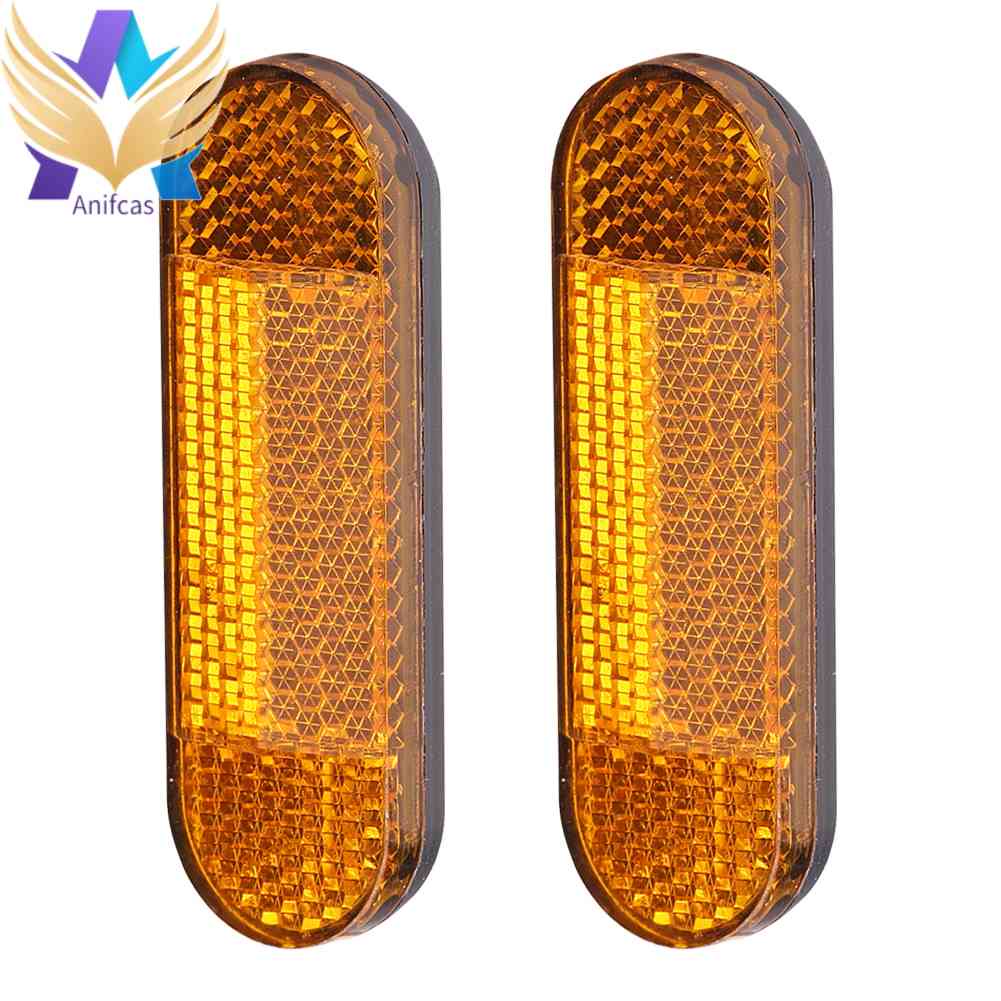 Front Safety Reflective Tube Night Reflector for Scooter M365 PRO 2 ...