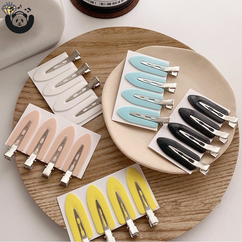 Seamless No Bend Hair Clips Barrettes No Mark Pin Curl Clip Makeup No ...