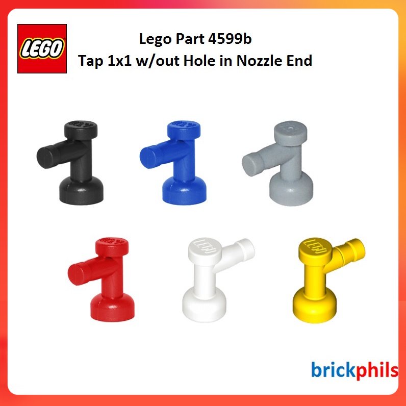 Lego Part 4599b - Tap 1x1 w/out Hole in Nozzle End (5pcs per Lot ...