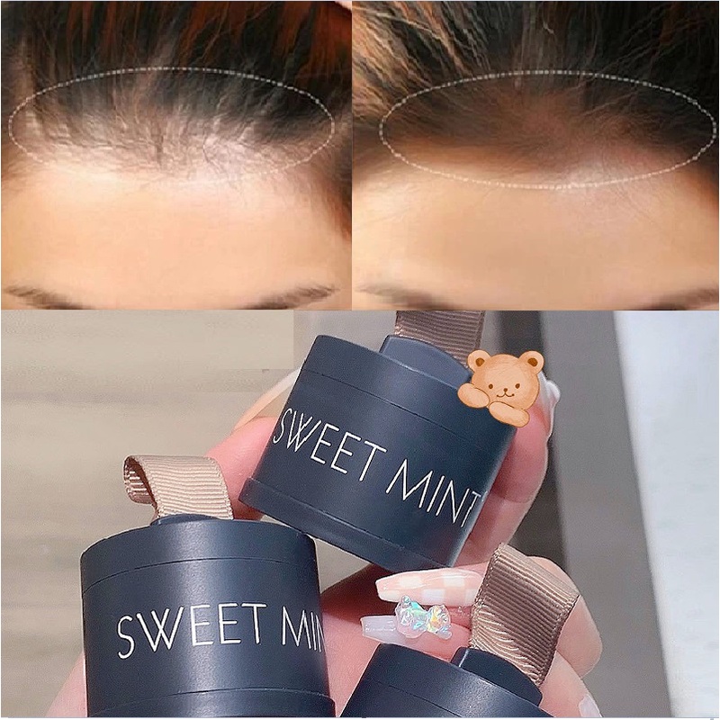 Hairline Shadow Powder Hair Chalk Hair Fluffy Powder Instantly Black ...
