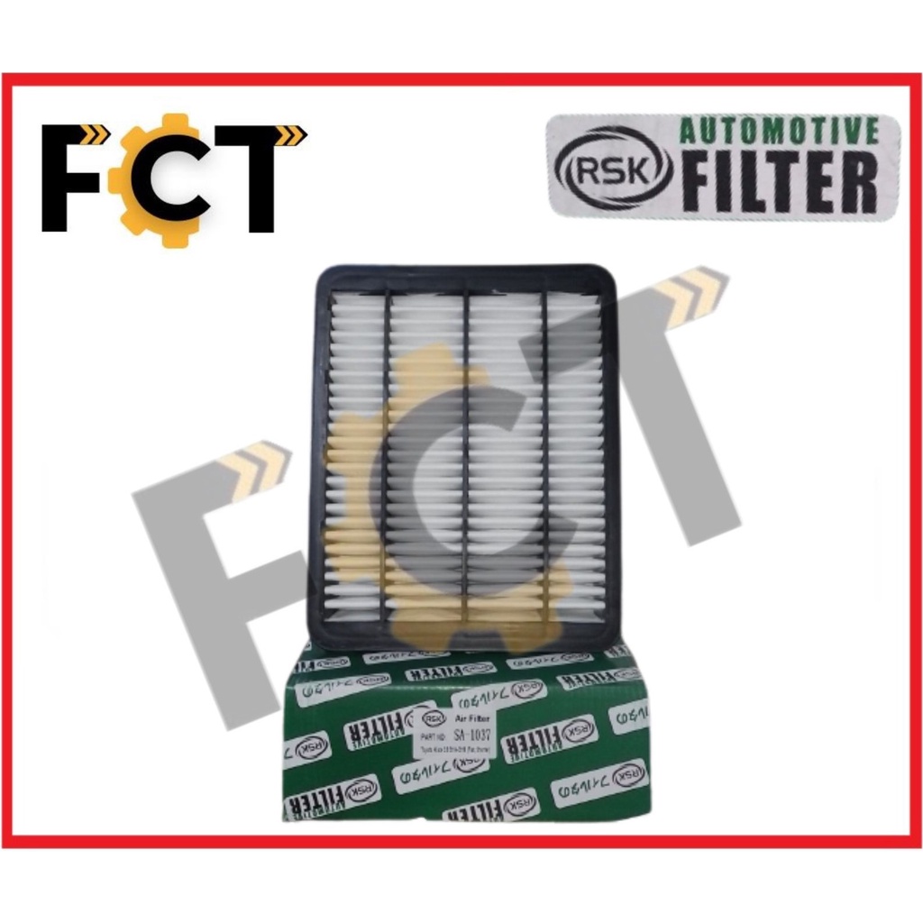 RSK Air Filter Toyota Hiace 2.5 2014-2018 (SA-1037) | Shopee Philippines