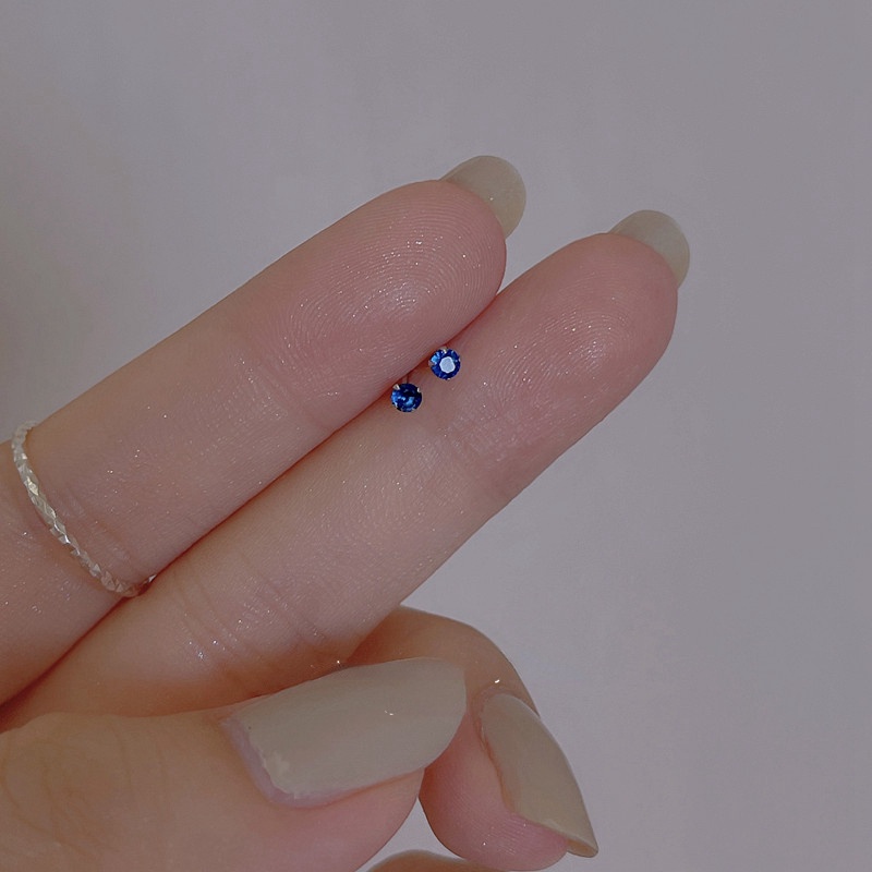 2Pcs S925 Sterling Silver Ear Bone Nails Earrings Buckle Earrings Screw ...