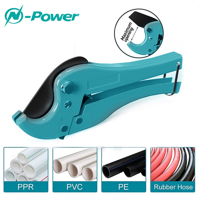 Cutting Hand Tools Water Pipe Scissors PVC PU PP PE 42MM Pipe Cutting ...