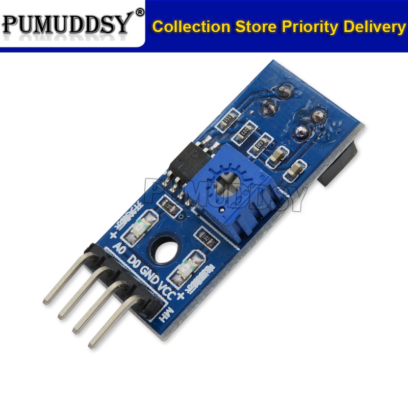 TCRT5000 IR Infrared Reflective Photoelectric Switch Barrier Line Track ...