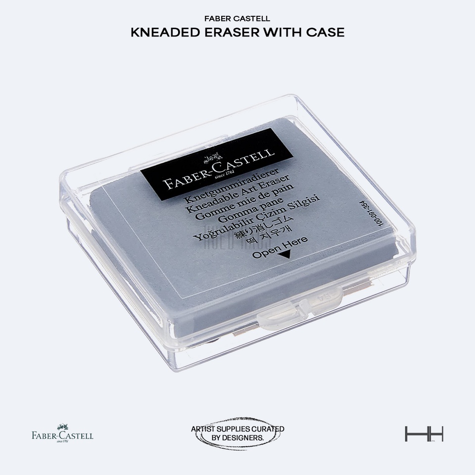 Faber Castell Kneadable Art Eraser with Case | Shopee Philippines