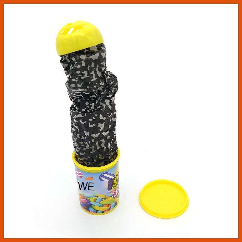 Funny toy with pop-up snake and scream sound box prank toy easy to use ...