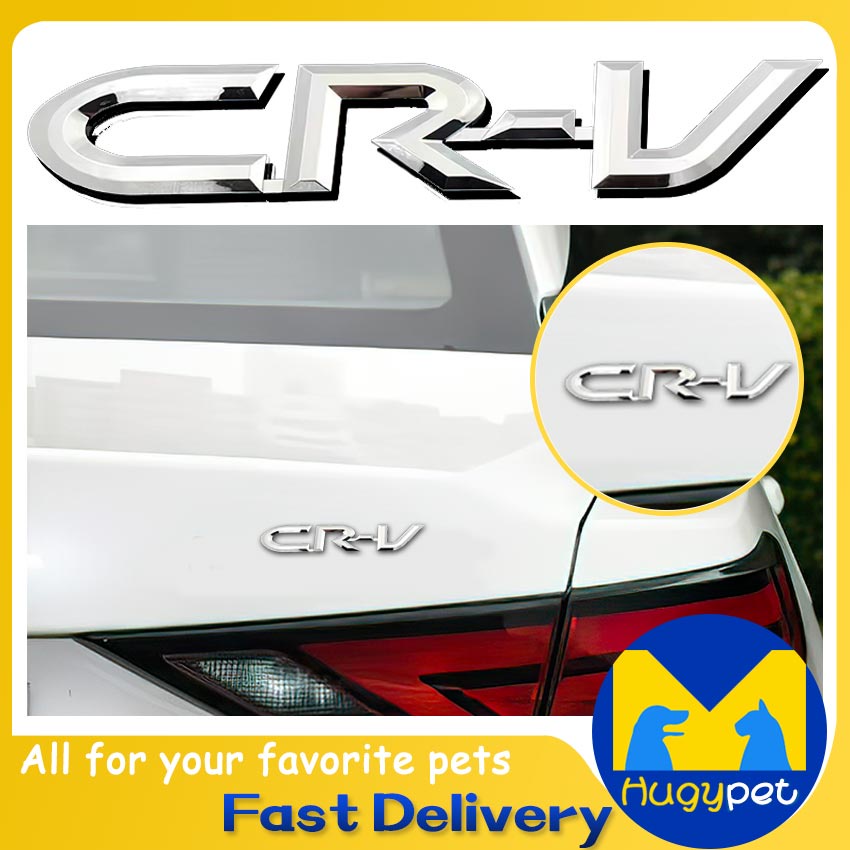 Car HONDA CRV Modified Label English Letter Decoration Logo Rear Trunk ...
