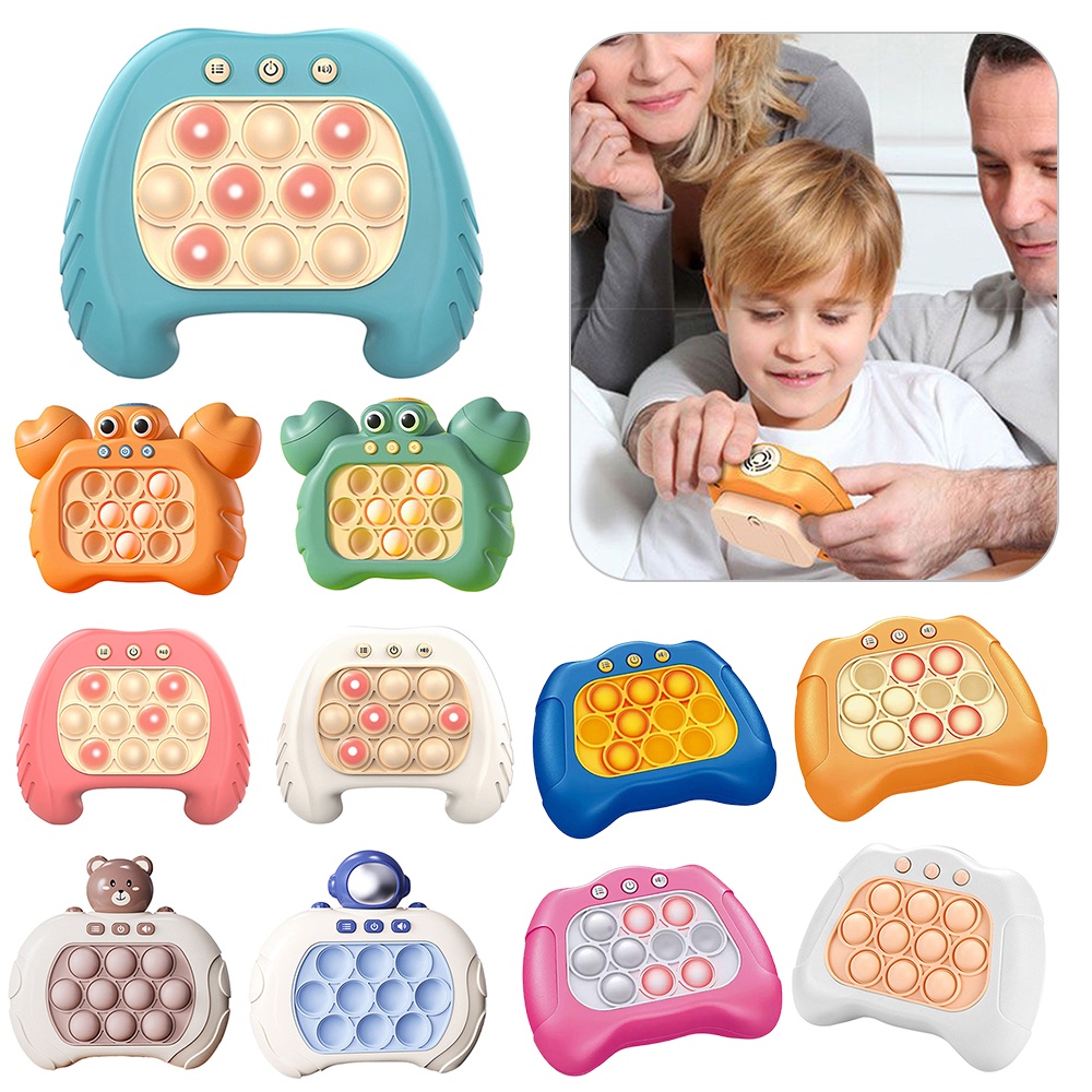 Children Decompression Game Boy Girl Pinch Sensory Quick Push Handle ...