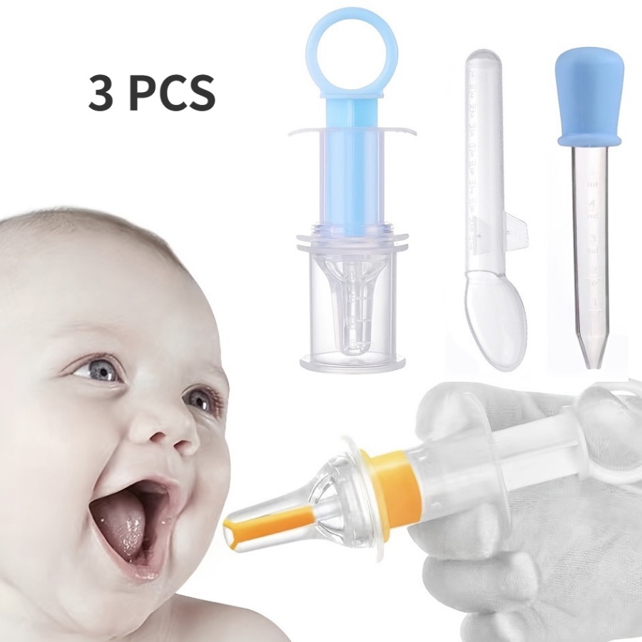 3 Pack Baby Silicone Medication Dispensers / Baby Feeder / Feeding ...