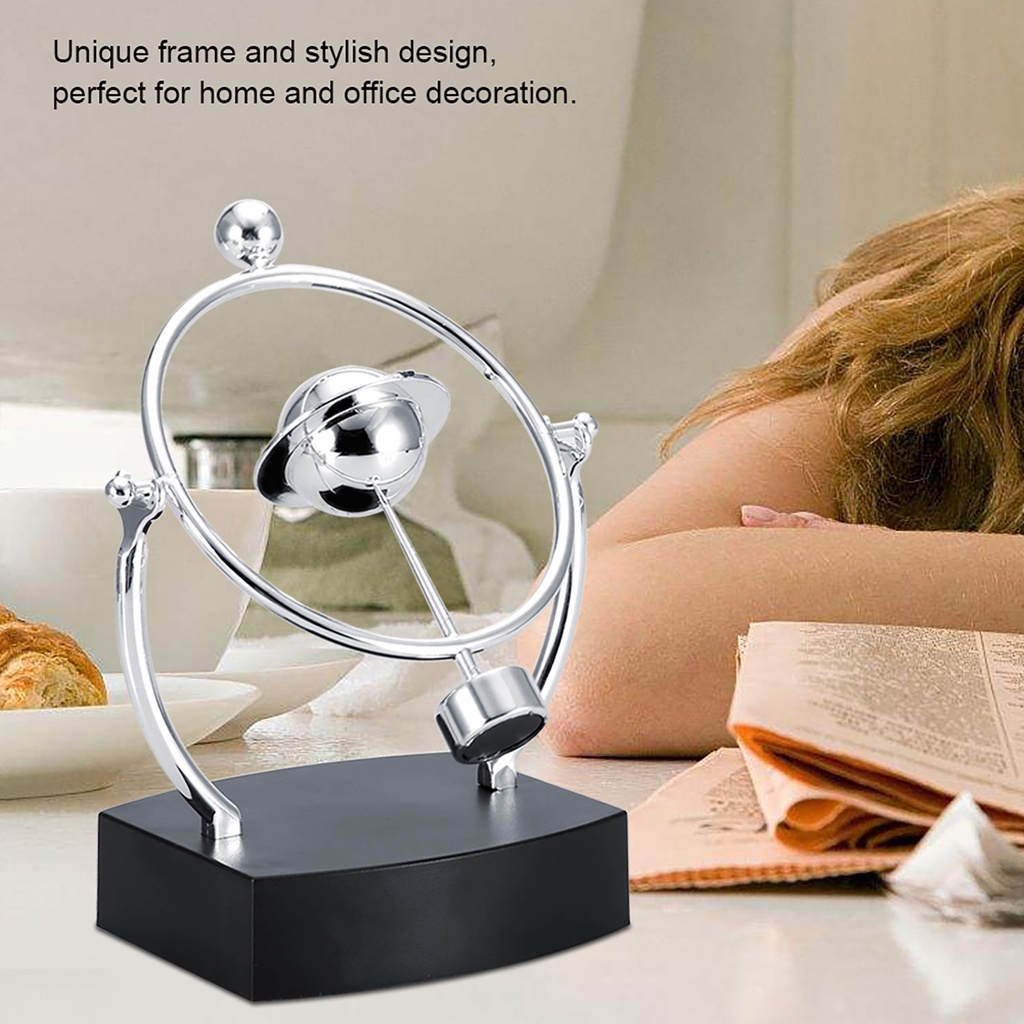 [LMC] Creative Revolving Gadget Perpetual Motion Desk Office Decor ...