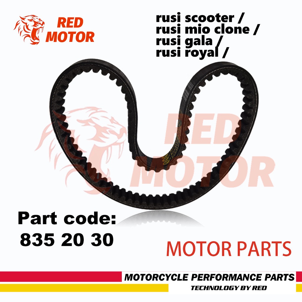 835*20*30 Gy6 Powerlink Belt Motorcycle Driving for Rusi Scooter / Rusi ...