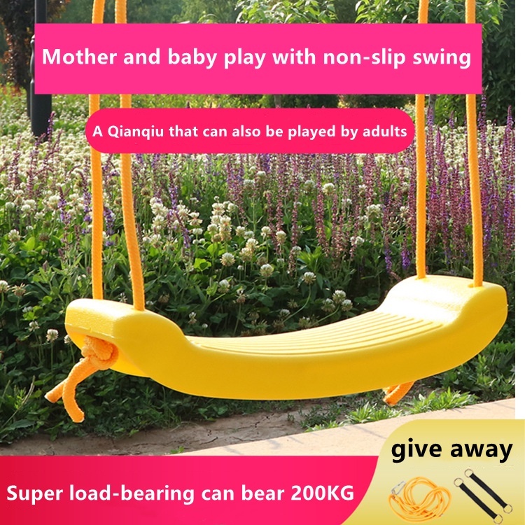 (COD)Kids Hanging Swing chair Ourdoor Swing Wooden Tree Swing Seat For ...