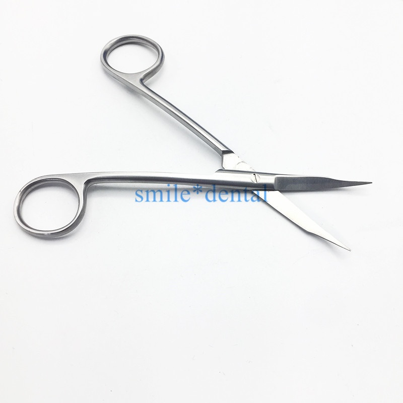 Septum scissors stainless steel 13cm Nasal plastic tool Curved Stevens ...