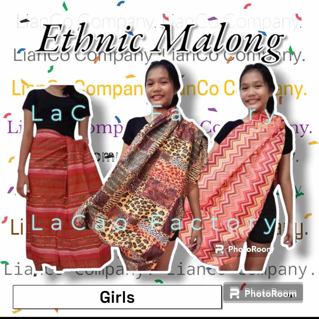 LIANCO'S ETHNIC MALONG//ASSORTED DESIGN//COSTUME | Shopee Philippines