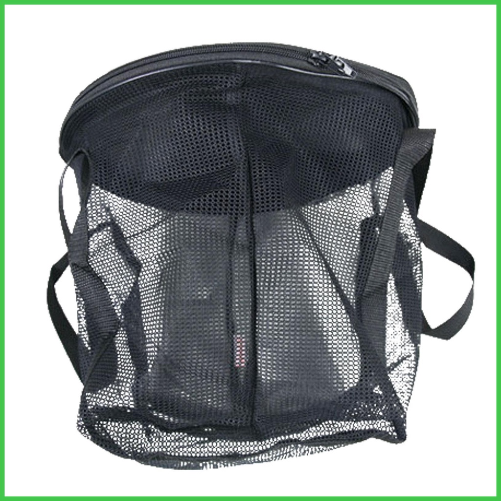 Camping Mesh Bag Black Camping Net Container for Hiking Collapsible ...