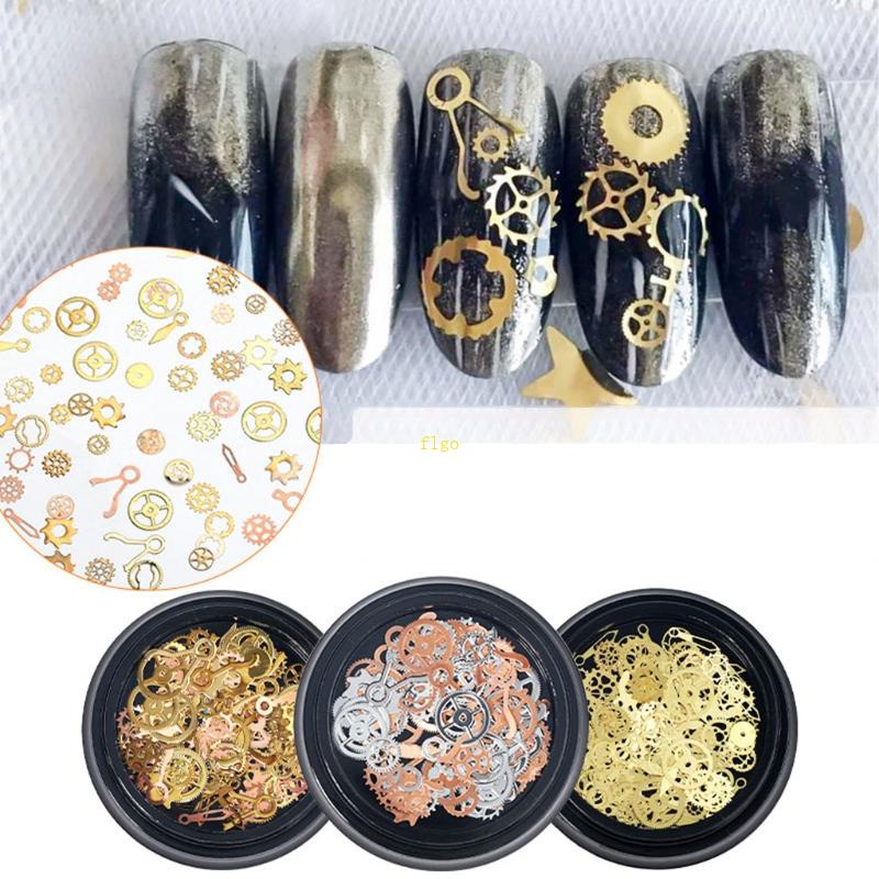 flgo DIY Mixed Metal Steampunk Gears Charms Pendant for Mold Fillings ...