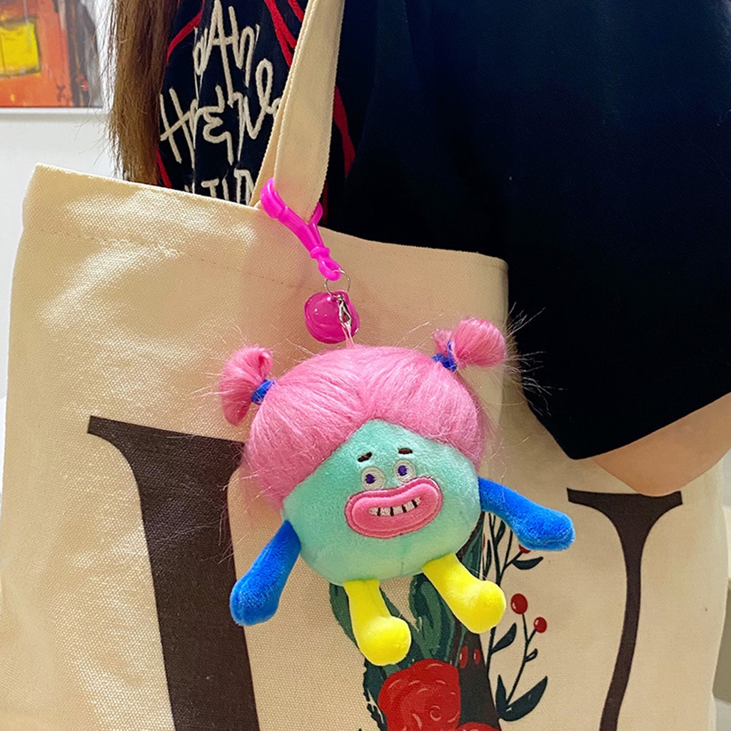 11cm Dopamine Quirky Exploding Head Mini Dolls Plush Keychain Toys ...