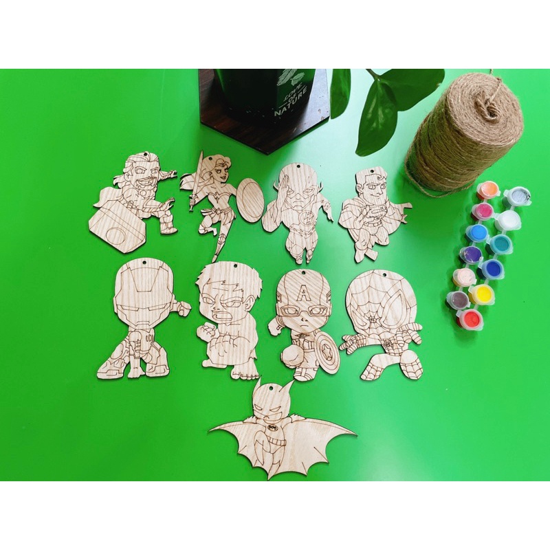 Toys for children - Superhero themed coloring Set helps children ...