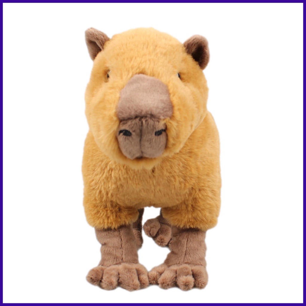 Capybara Toy Realistic Animals Stuffed Toys Simulation Soft Wild ...