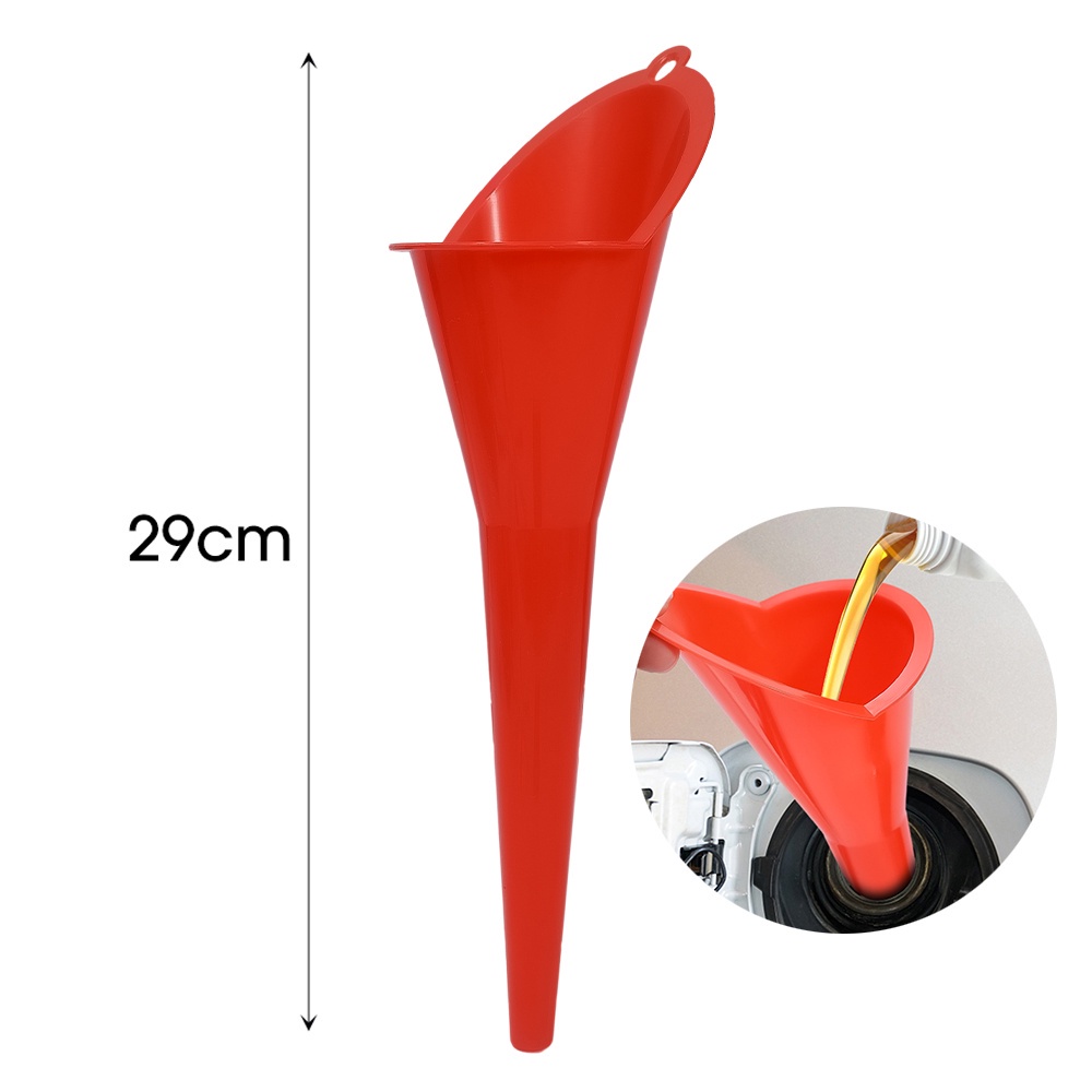 Long Stem Anti-Splash Funnel - Car Motorcycle Gasoline Engine Oil ...