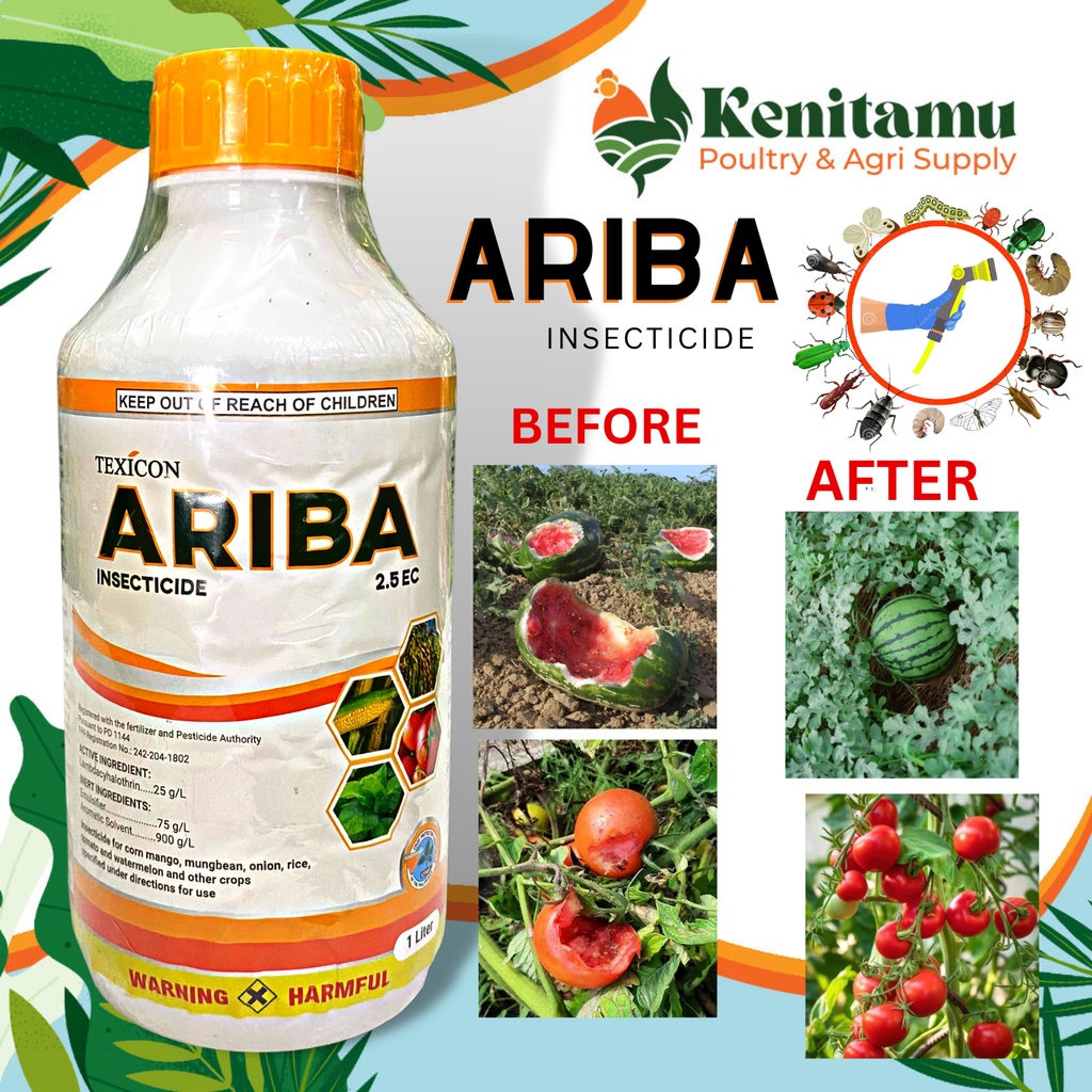 ARIBA 2.5 EC (INSECTICIDE) 1LITER | Shopee Philippines