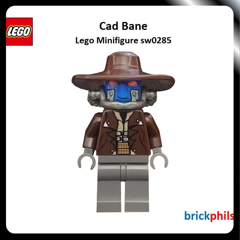 Lego Minifigure sw0285 Cad Bane | Shopee Philippines