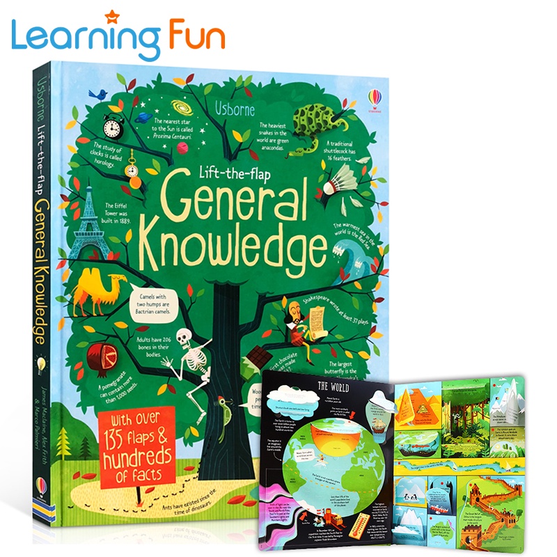 Usborne Lift The Flap General Knowledge Learning Books Education ...