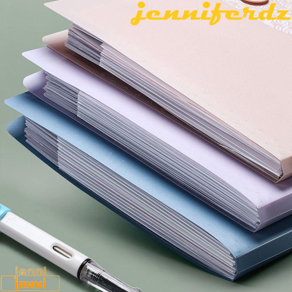 JENNIFERDZ File Folder Office Supplies Student 12 Pockets A4 Paper ...