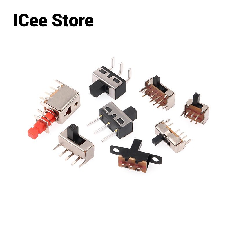20Pcs Toggle Switch 3Pin 6Pin ON-OFF Handle Length 5mm 11mm 3A 250V ...