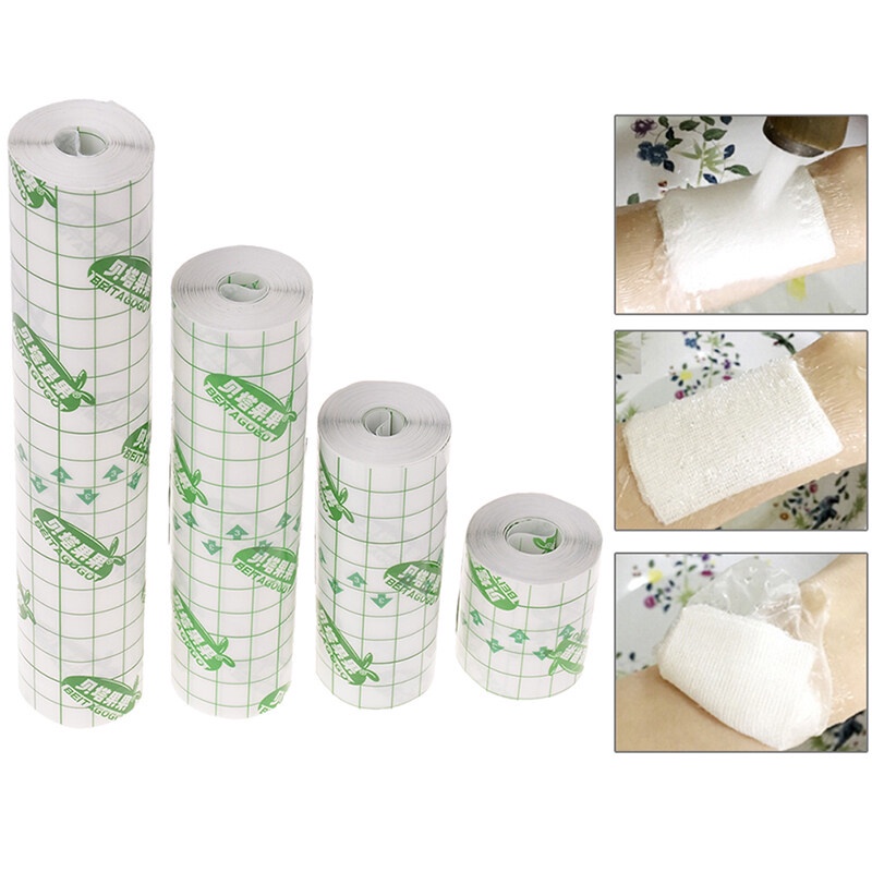 1Roll 5M--Medical Fixation Tape Waterproof Adhesive Wound Dressing ...