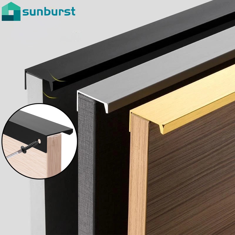 Kitchen Cabinet Drawer Knobs / Embedded Modern Invisible Pulls Handle ...