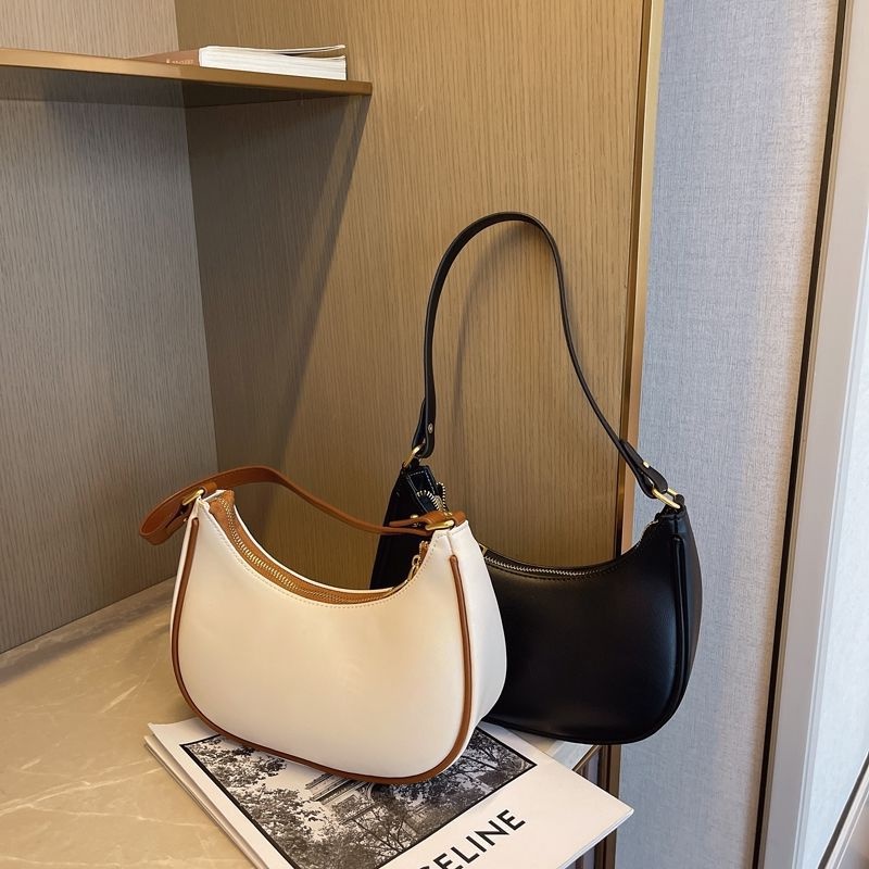 Sing Shoulder Handbag Korean Fashion Minimalist Leather Bags for Women ...