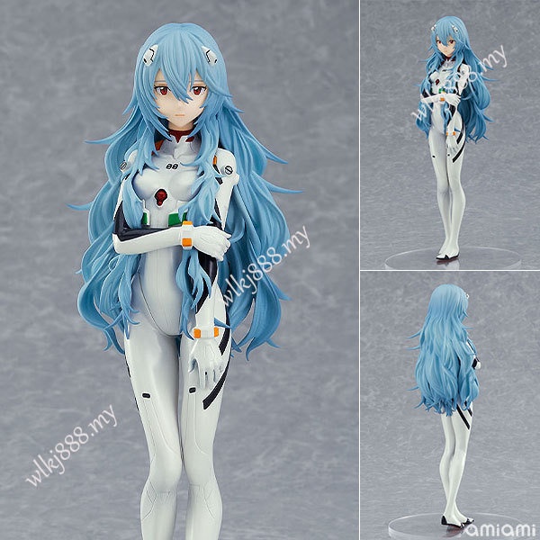 EVA Long Hair Ayanami Rei Neon Genesis Evangelion Anime Action Figure ...