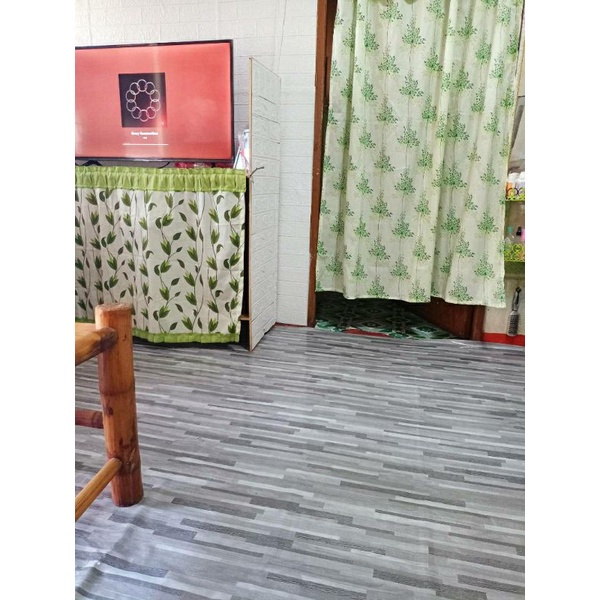 LINOLEUM/RENOLIUM/FLOORING RUBBERIZED ELEGANT WOOD (90 PER 1 YARD ...