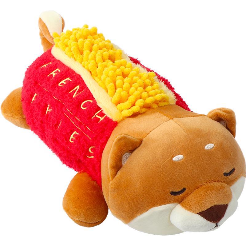 Doll MINISO MINISO MINISO Premium French Fries Shiba Inu Hot Dog Shar ...