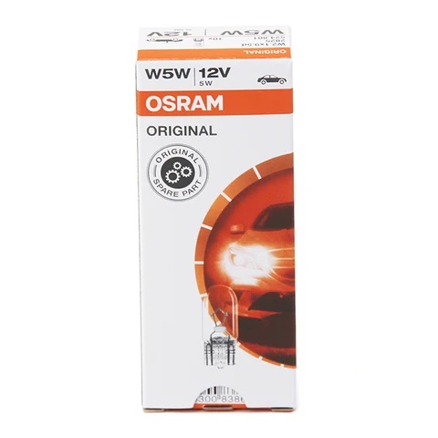 Osram T10 Peanut Bulb W5W 12V 5W Motorcycle and Cars Speedometer ...