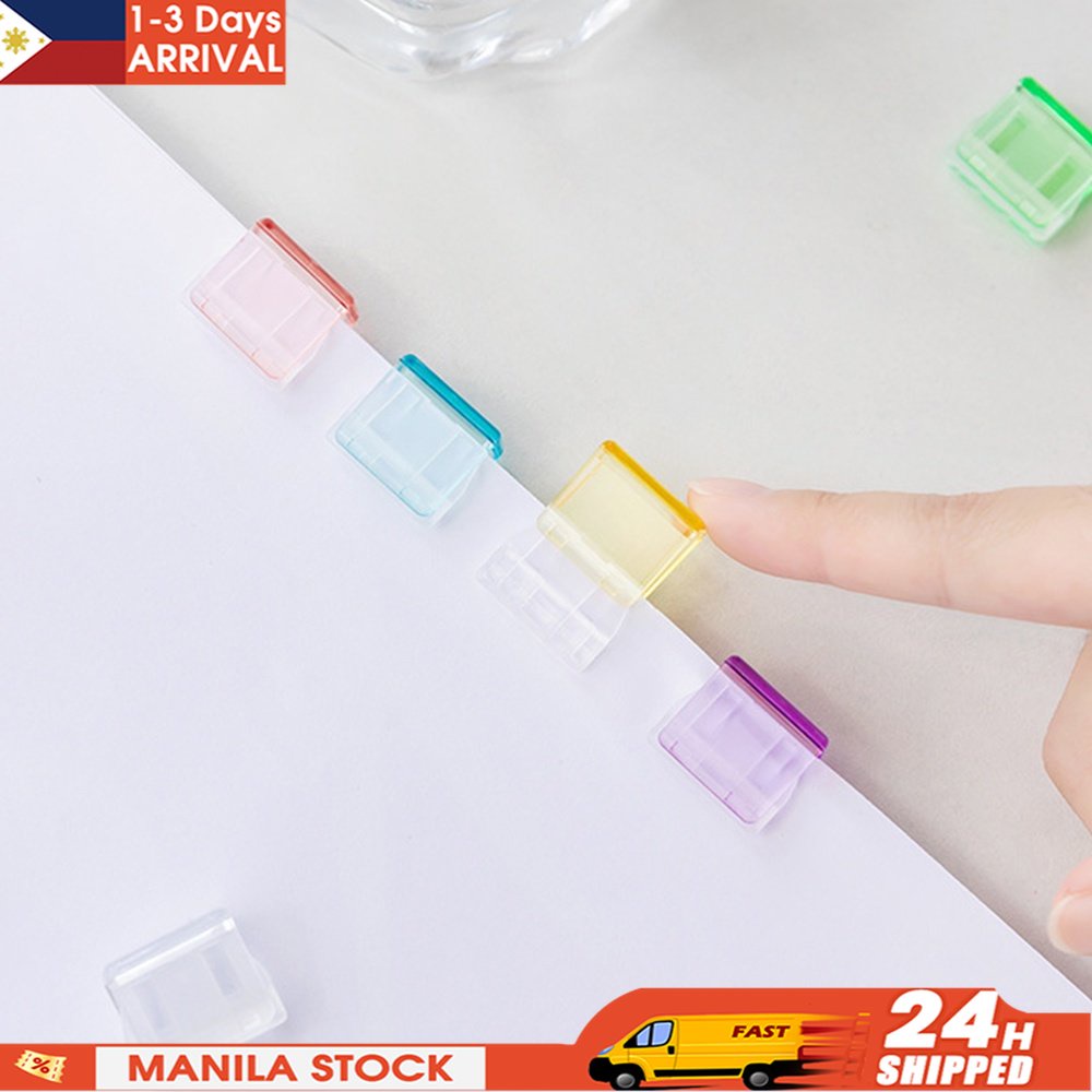 Fixed Paper Office School Supplies File Bookmarks Index Page Clip Mini ...