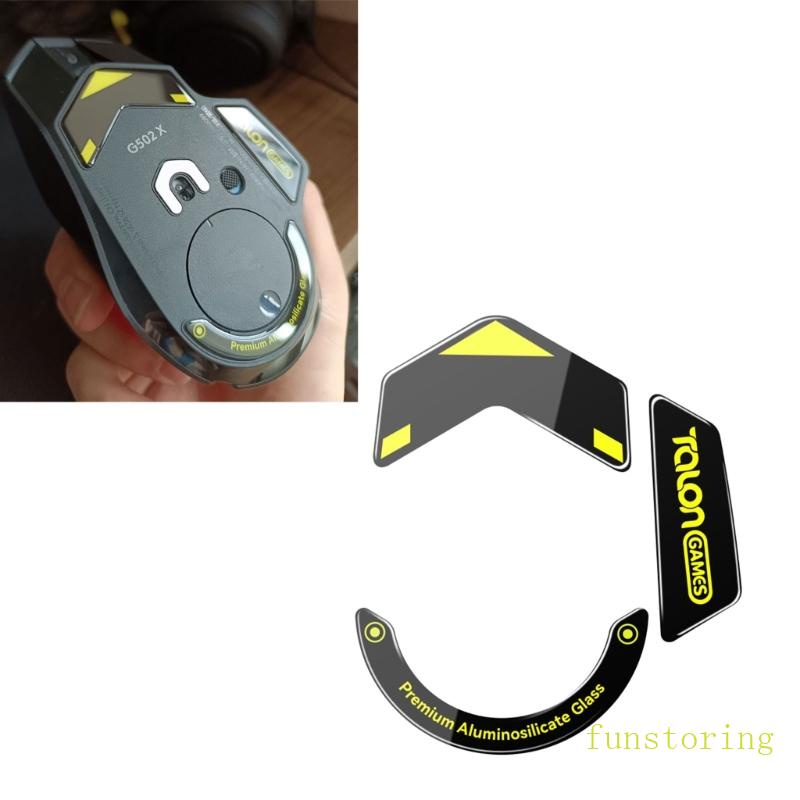 FUN TALONGAMES for G502 X PLUS Glass Mouse Skates Replace Glide Feet ...