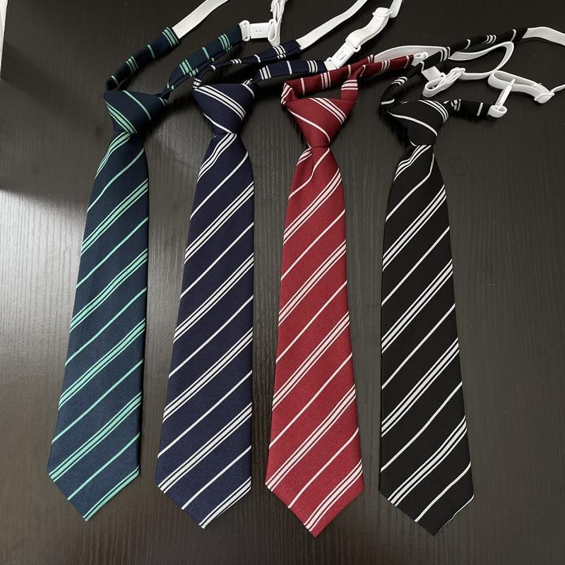 Japanese jk Tie Girls Stripes Student Preppy Style Small Tie dk Male ...