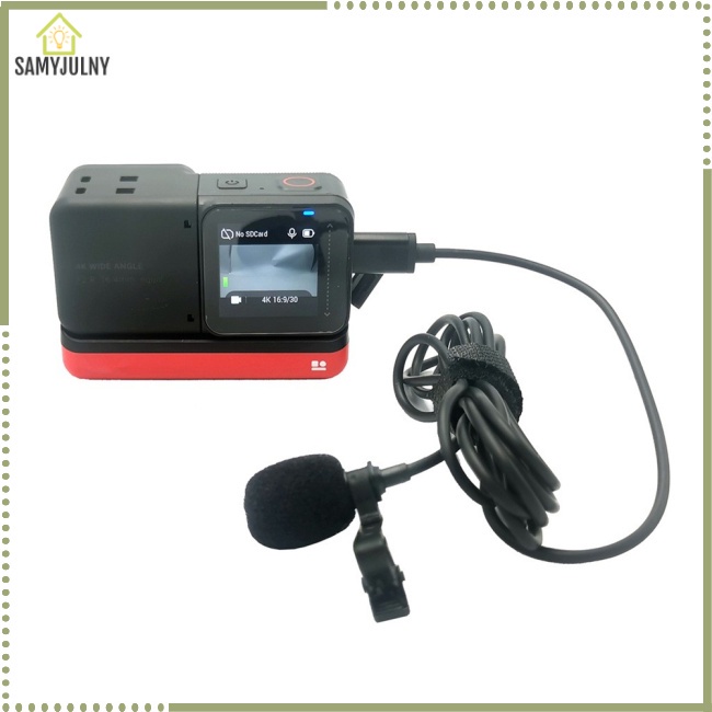 SAM Type-c Lavalier Microphone Compatible For Insta360 One R ...
