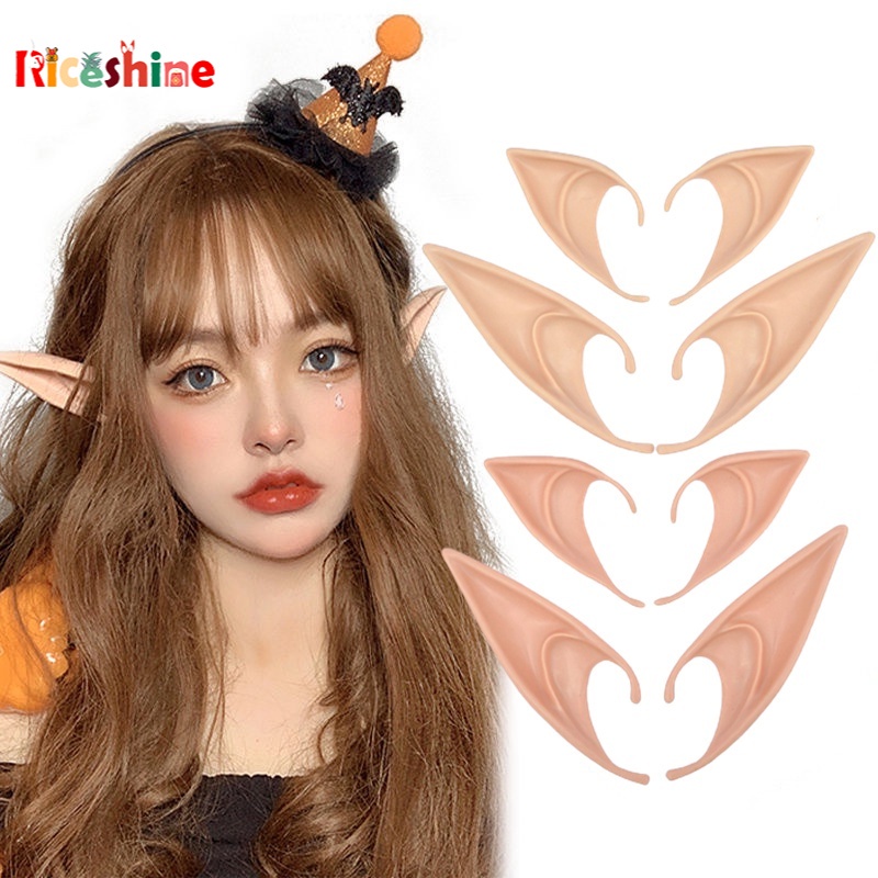 Halloween Latex Elf Ears Angel Fake Ears Cosplay Photo Props Latex ...