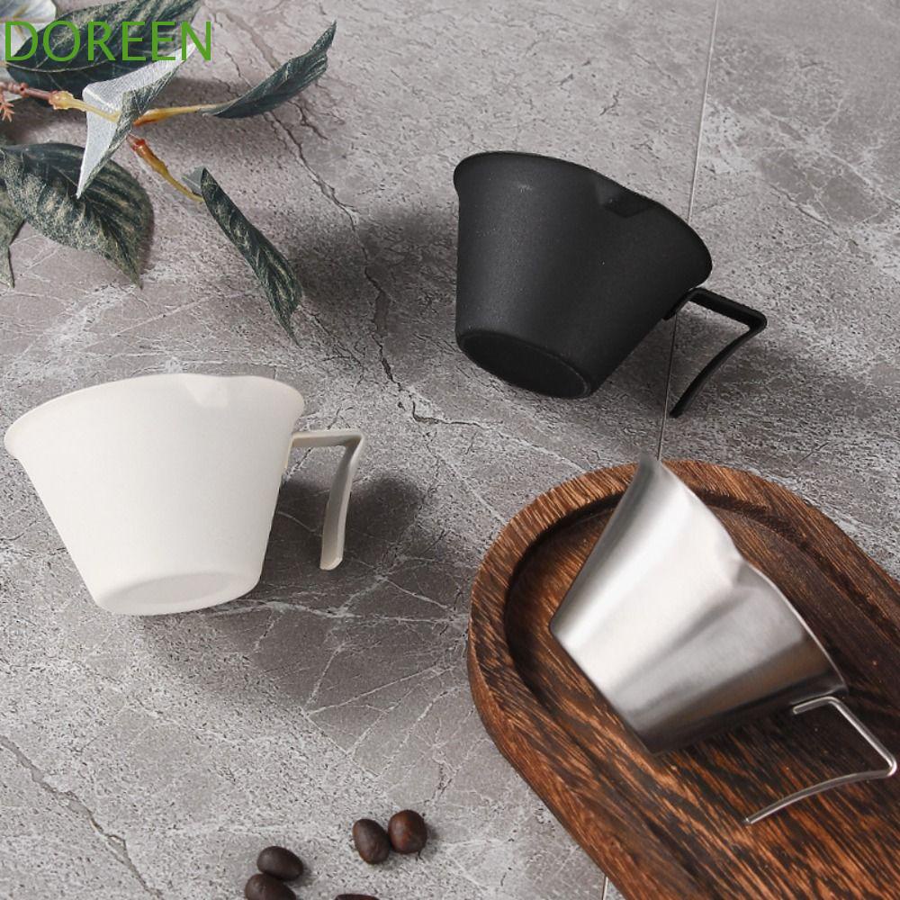 DOREEN Espresso Measuring Cup, with Scale Stainless Steel, Coffee Jug ...