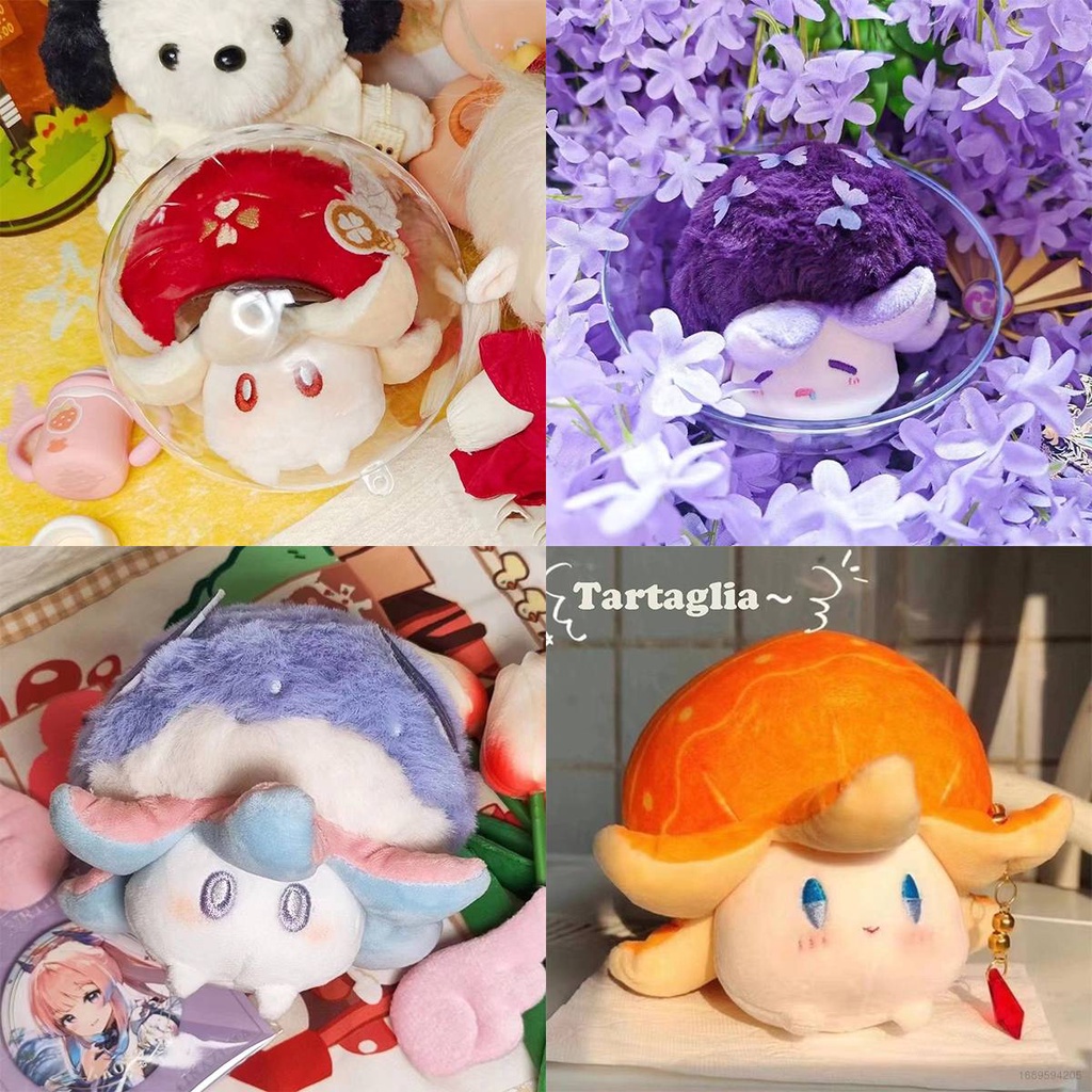 Eula Genshin Impact Xiao Klee Kokomi Beelzebul Tartaglia Fungus Plush ...
